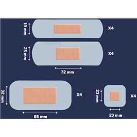 Salvequick Aqua Block 16st - Plaster & Tape - Salvequick | Shopping4net