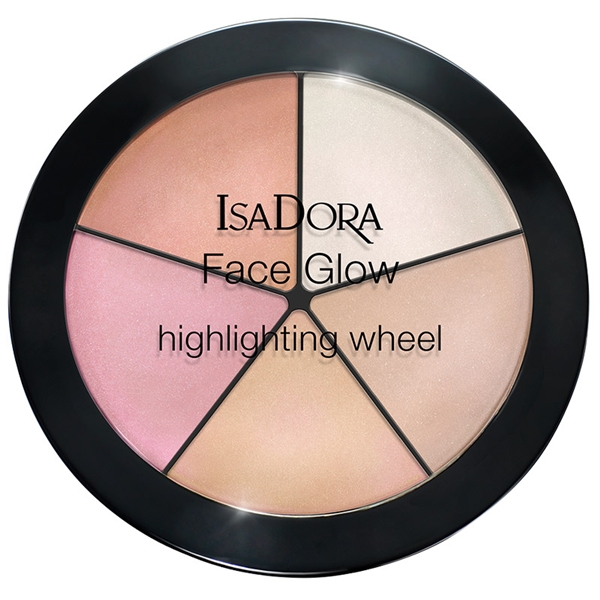 IsaDora Face Glow Highlighting Wheel - IsaDora - Bronzer & Highlighter ...