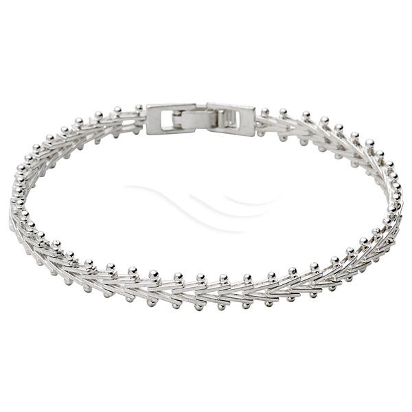 Spring Bracelet Silver Plated - Pilgrim - Armbånd | Shopping4net