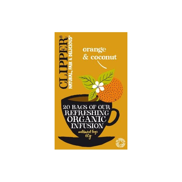 Clipper orange-coconut - Te - Clipper | Shopping4net