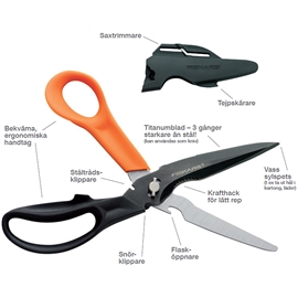 Cuts+More Saks - Køkkenredskaber - Fiskars | Shopping4net