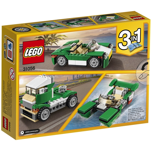 31056 LEGO Creator Grøn Cabriolet - LEGO Creator - LEGO | Shopping4net
