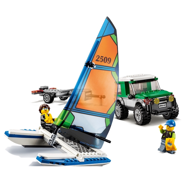 60149 LEGO City Firhjulstrækker med Katamaran - LEGO City - LEGO ...