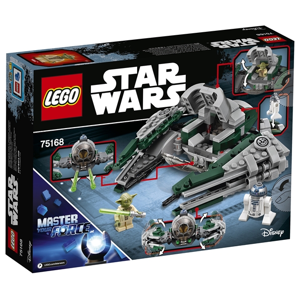 75168 LEGO Star Wars Yodas Jedi Starfighter - LEGO Star Wars - LEGO ...