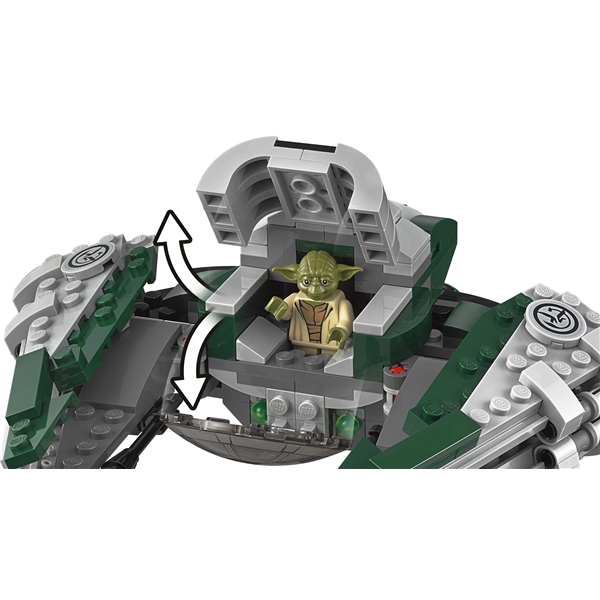 75168 LEGO Star Wars Yodas Jedi Starfighter - LEGO Star Wars - LEGO ...