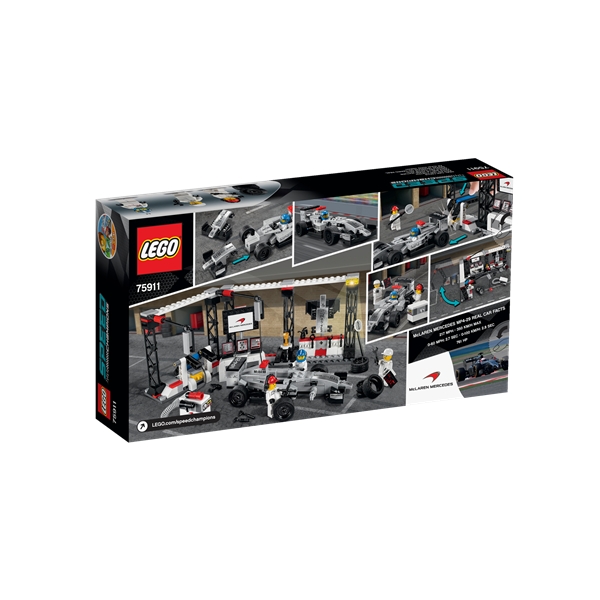 75911 McLaren Mercedes Pistop - LEGO Speed Champions - LEGO | Shopping4net