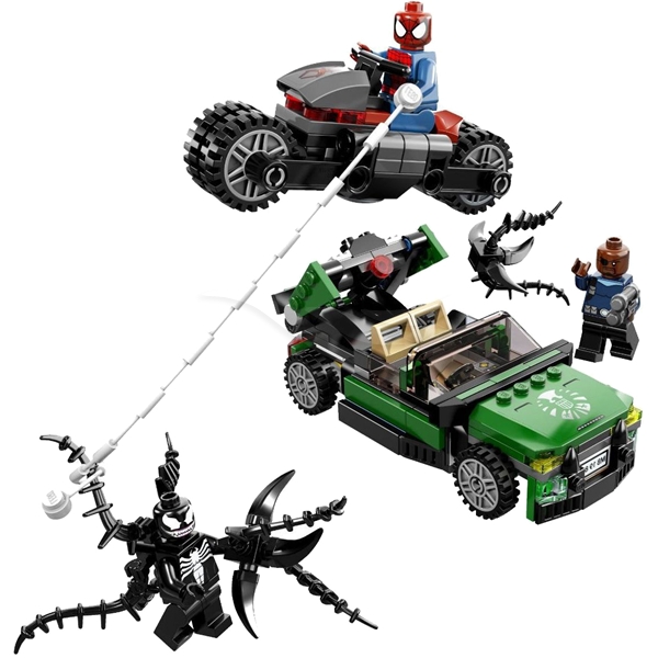 76004 Spider-Man Forfølgelse på Spidercrosser - LEGO Super Heroes ...