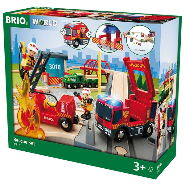 BRIO 33817 Togsæt med Redningstema - Brio - BRIO | Shopping4net