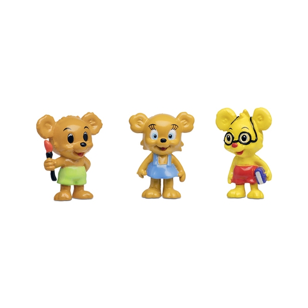 Bamse Figursæt Bamsemaja, Brum & Teddy - Bamse - Bamse | Shopping4net