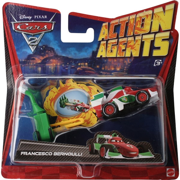 Biler 2 Car w Launcher - Francesco Bernoulli - Biler - Disney ...