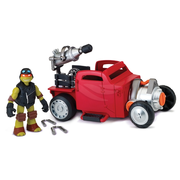 TMNT Hot Rod Radical Road Racer with Mikey - Turtles - Turtles ...