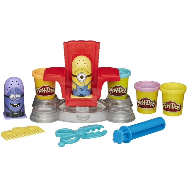 Play Doh Minions Barber Shop Legesæt - Modellervoks - Play-Doh ...