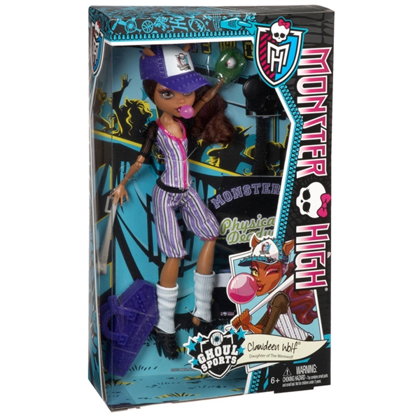 Monster High Ghoul Sports - Clawdeen Wolf - Monster High - Monster High ...