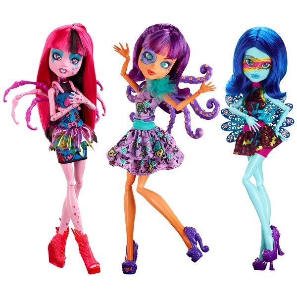 Monster High Scared Silly & Shockingly Shy - Monster High - Monster ...