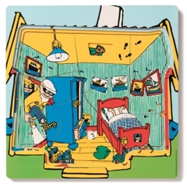 Pippi Lag-På-Lag Puslespil - Børnepuslespil - Pippi Långstrump ...