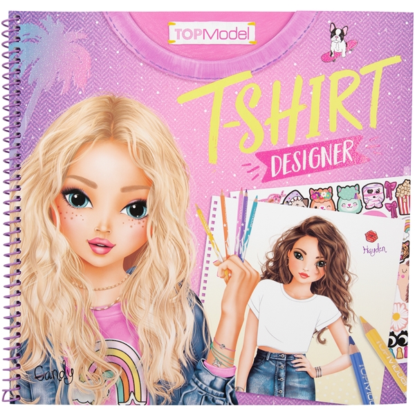 TOPModel T-shirt Designbog - Kreative bøger - TOPModel | Shopping4net