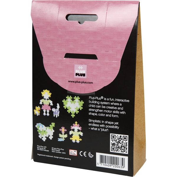 Plus Plus MIDI Pastel 20 stk. - Kreativt materiale - Plus Plus | Shopping4net