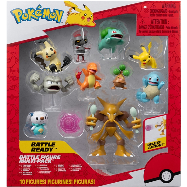 Pokémon Battle Figure 10-pak - Figurer - Pokémon | Shopping4net