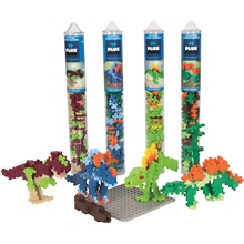 Plus-Plus Dinosaur Tube and Baseplate Bundle - Kreativt materiale ...