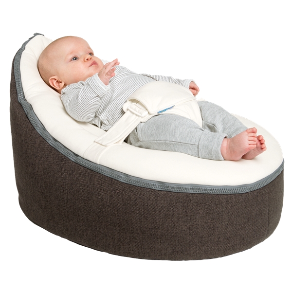 doomoo Siddepuf/Skråstol 2-i-1 Grå - Skråstole - Doomoo | Shopping4net