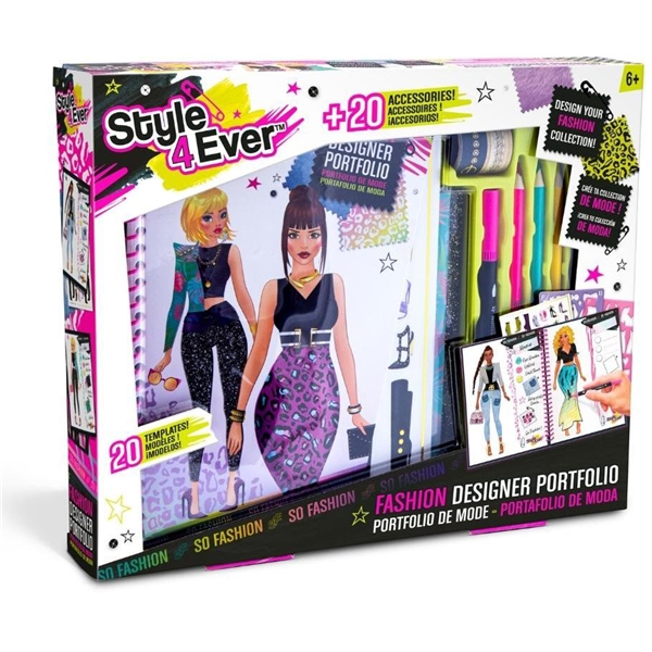 Style 4 Ever Fashion Designer Portfolio - Kreativt Sæt - Style 4 Ever ...