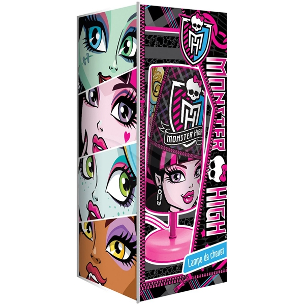 Monster High Bordlampe Lyserød - Lamper - Monster High | Shopping4net