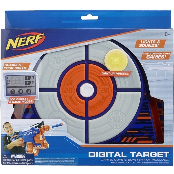 Nerf Elite Digital Target 4 - Udendørsleg - NERF | Shopping4net